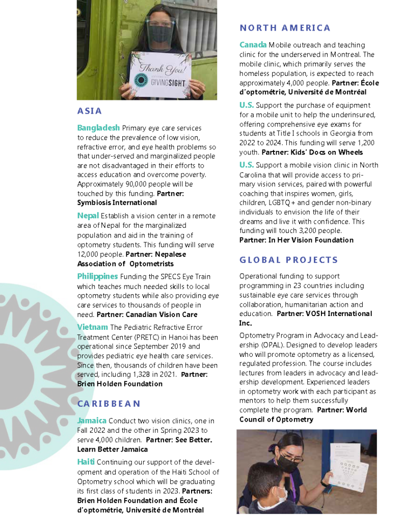2022 Year In Review - Optometry Giving Sight